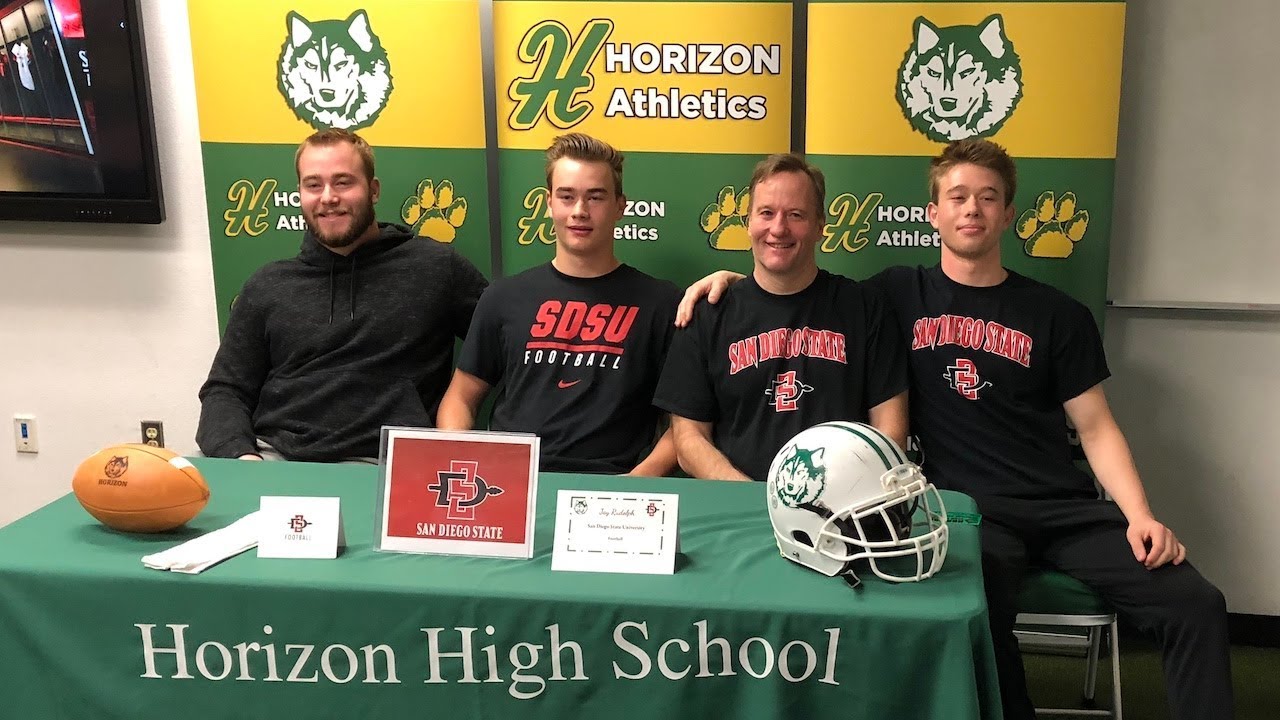 Jay Rudolph Signs With San Diego State - YouTube