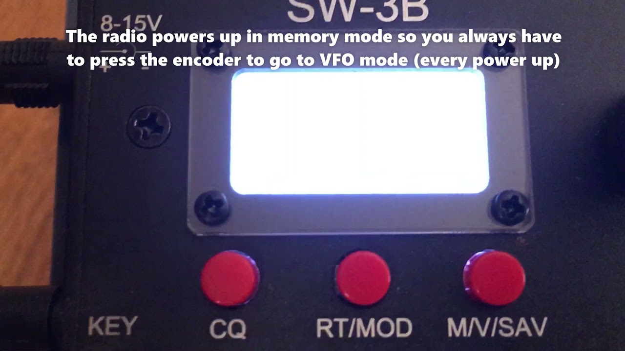 SW3B QRP CW Transceiver review - YouTube