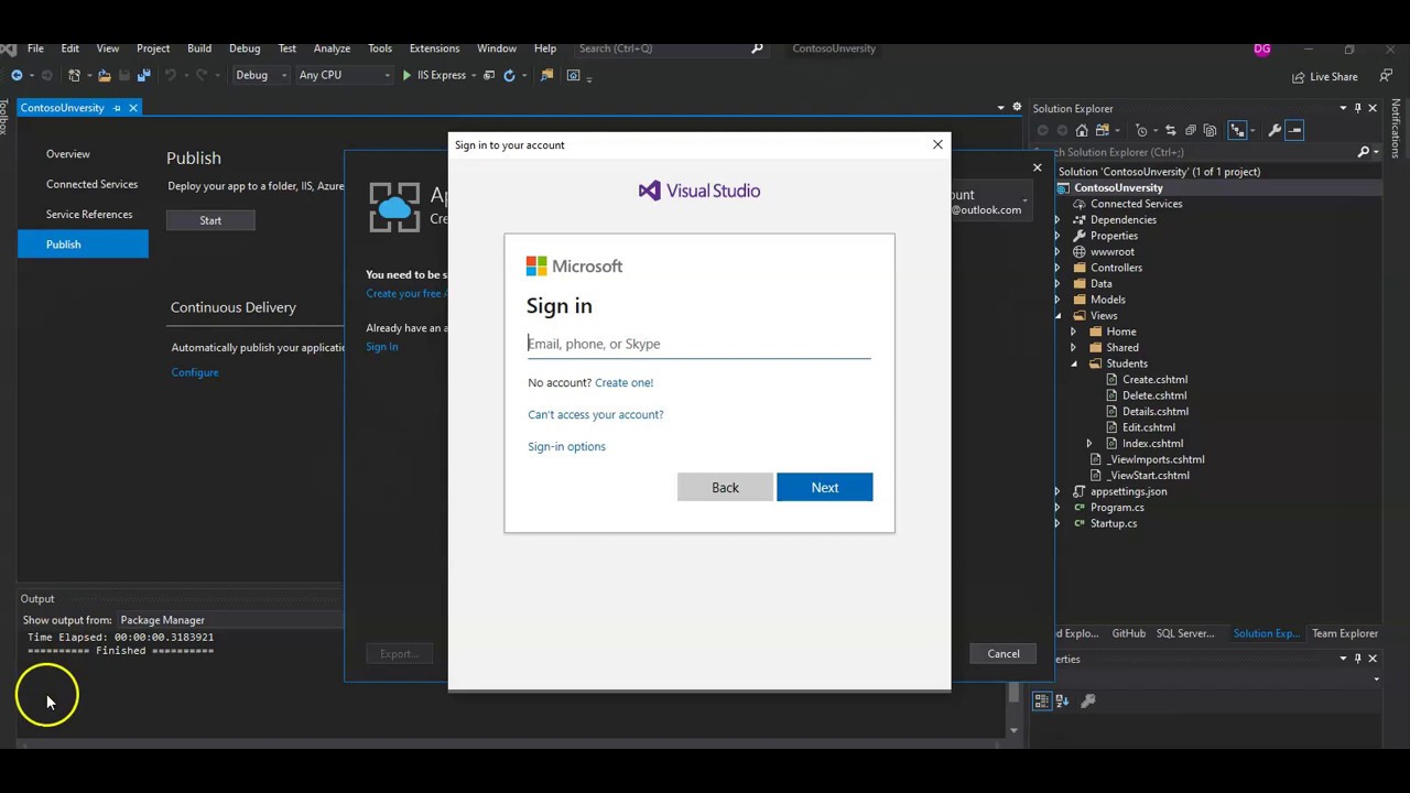 10-Publicando Asp.net core y Sql server a Azure - YouTube