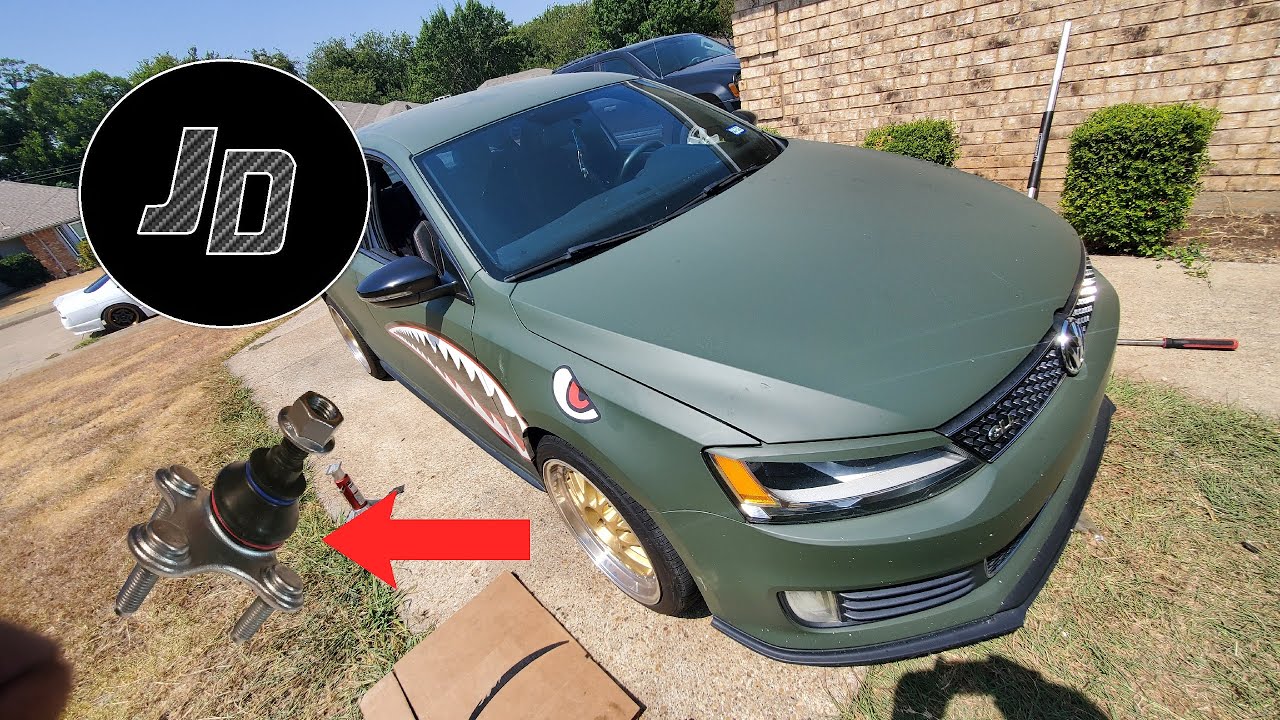 VW JETTA 2011-2014 Ball Joints DIY Replacement - YouTube