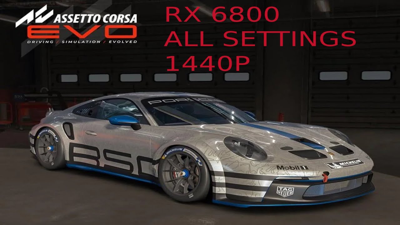 Assetto Corsa EVO RX 6800 R7 7700 1440p Benchmark (ALL SETTINGS) - YouTube
