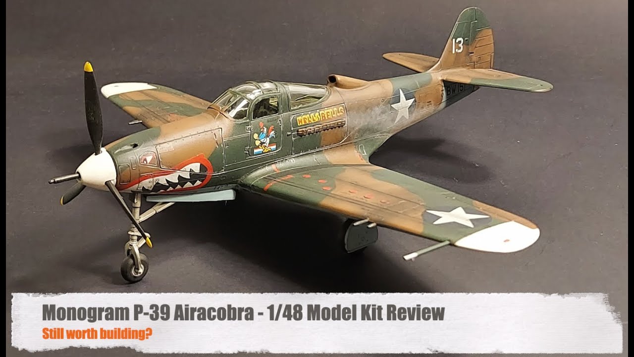 Monogram 1:48 P-39 Airacobra Review - First Released in 1969, Is It ...
