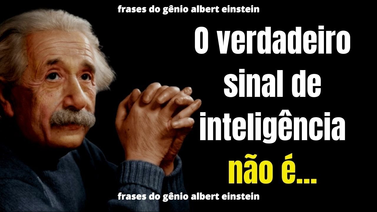 Citações e frases de Albert Einstein! - as melhores citações e frases ...