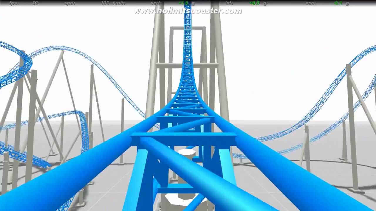 Top Hat Demonstration Roller Coaster - YouTube