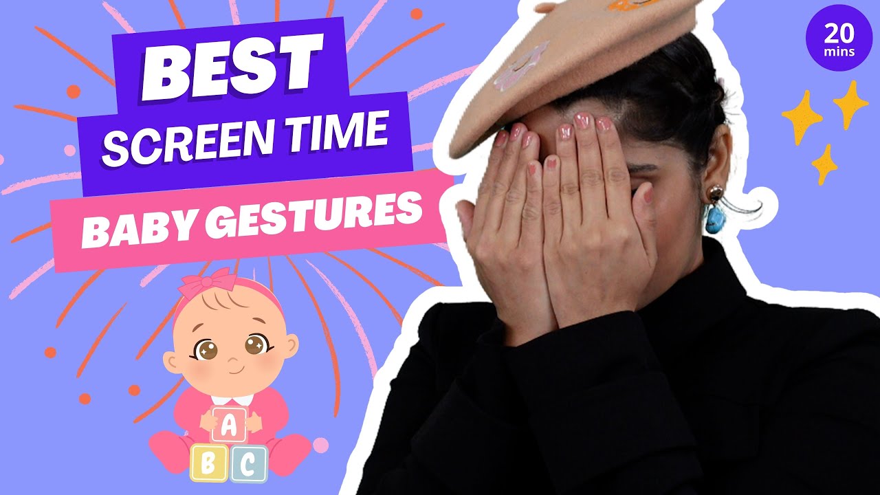 Baby Learning | First Words, Songs, Nursery Rhymes, Colors & Gestures ...