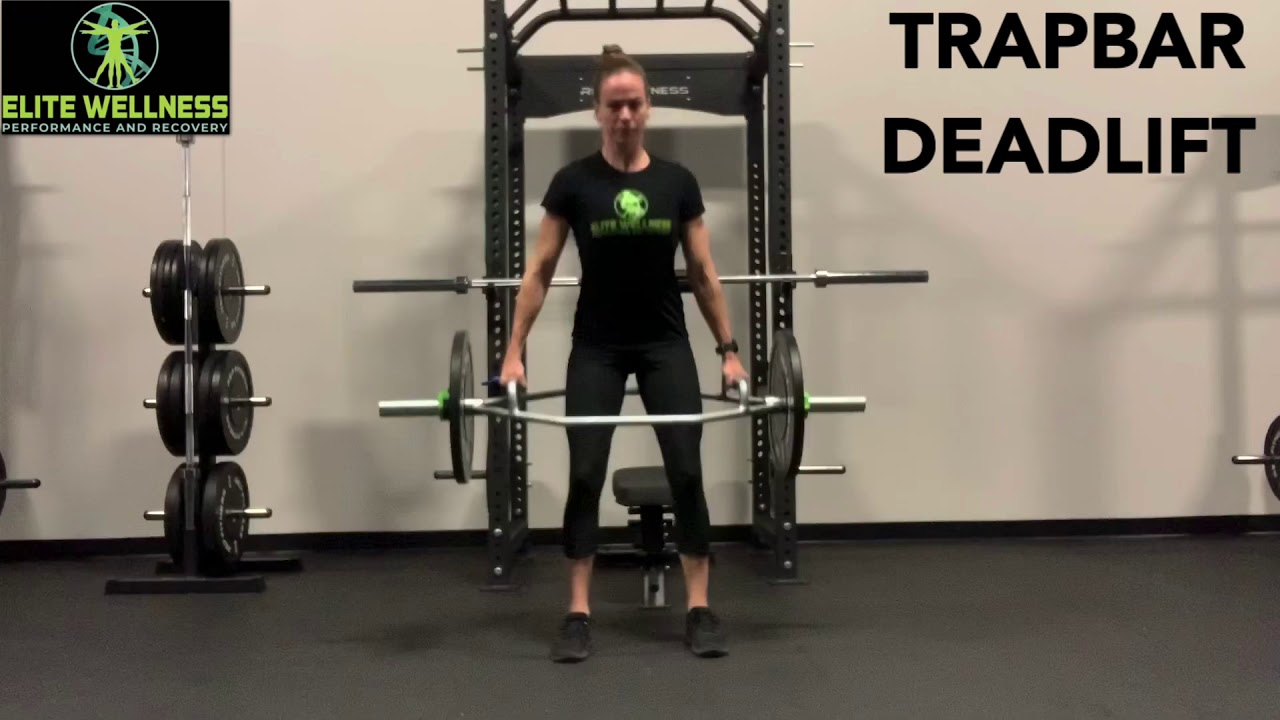 Elite Wellness DMV - Trap Bar Deadlift - YouTube