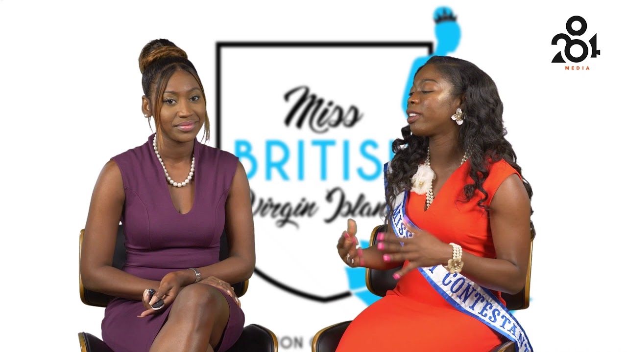 284 Media Interviews Miss BVI Contestant #2 - Reba Thomas - YouTube