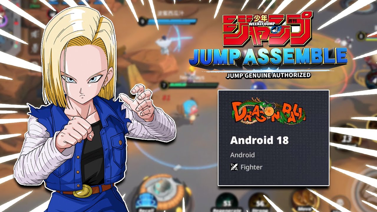 Jump Assemble: Android 18 (Fighter) Gameplay No Commentary - YouTube