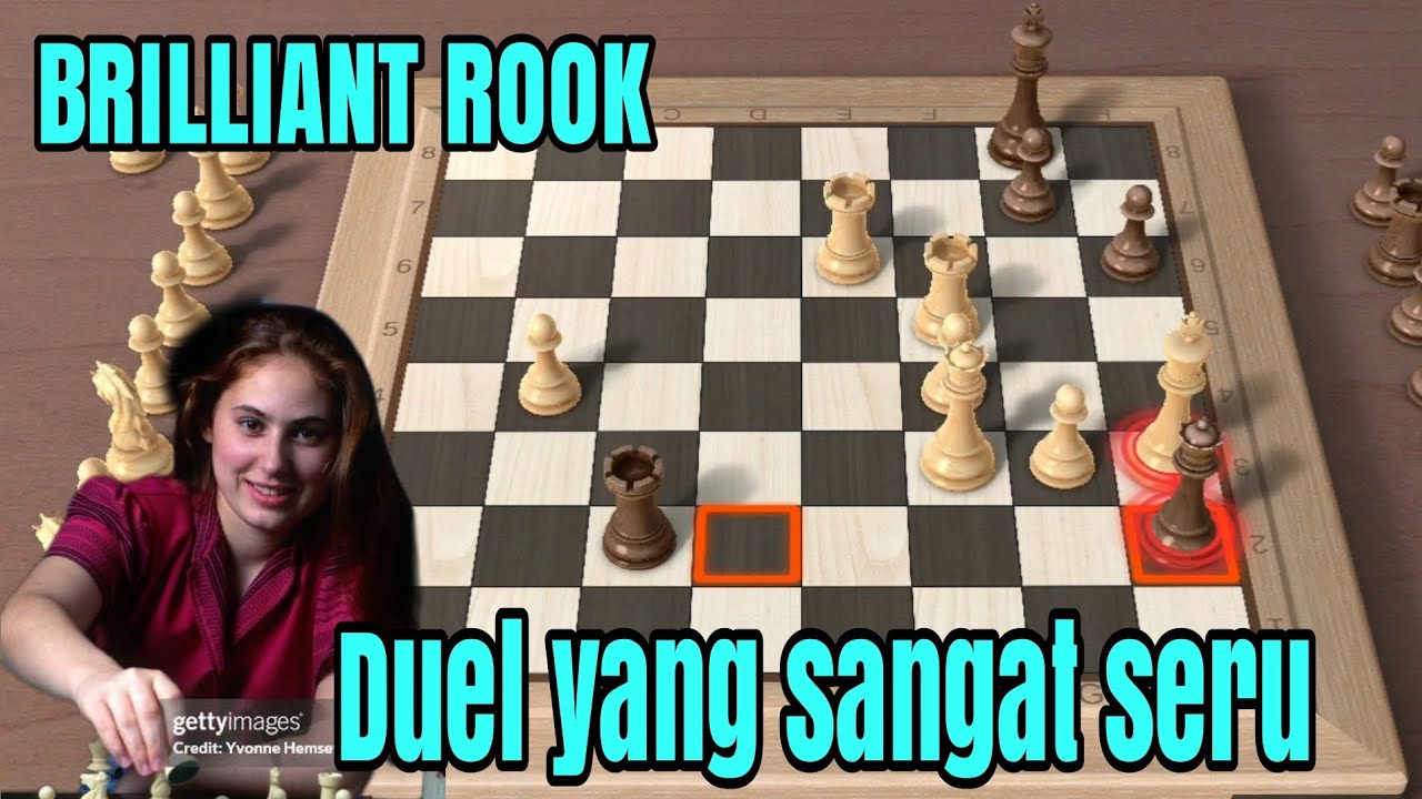 SERU! Pertarungan catur yang penuh taktik dan teori! Polgar vs bu ...