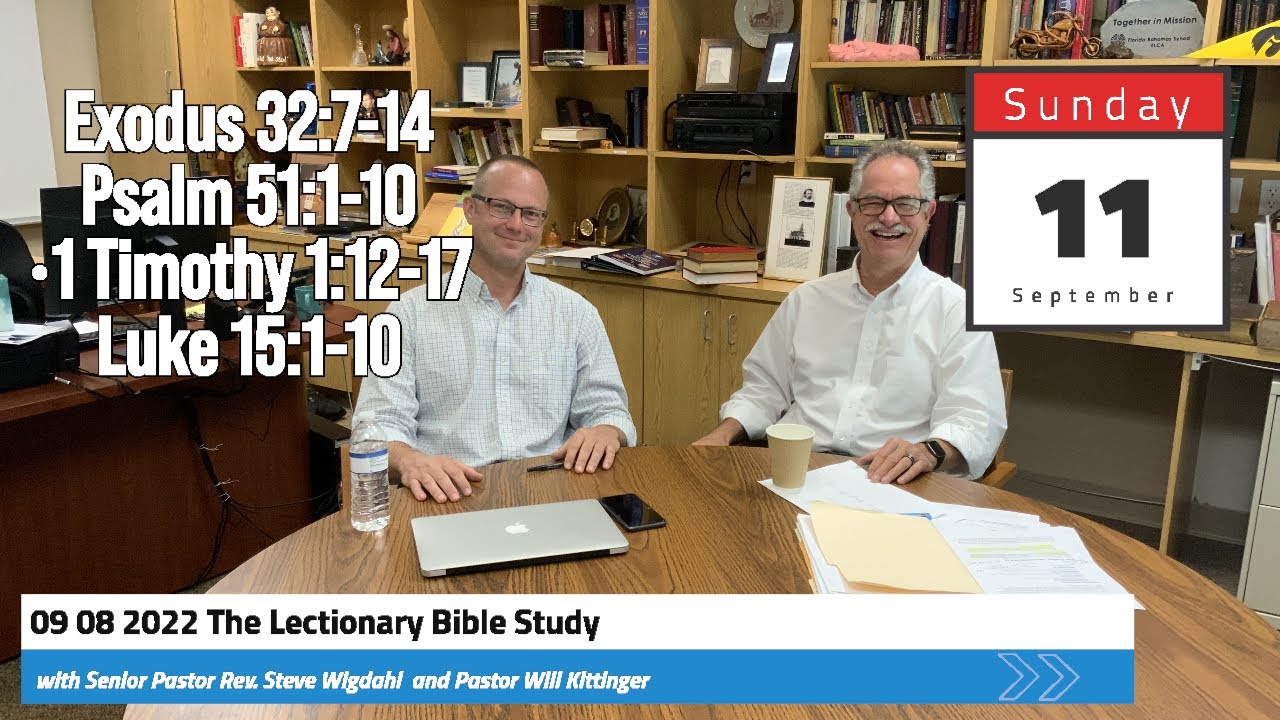 09 08 2022 The Lectionary Bible Study - YouTube