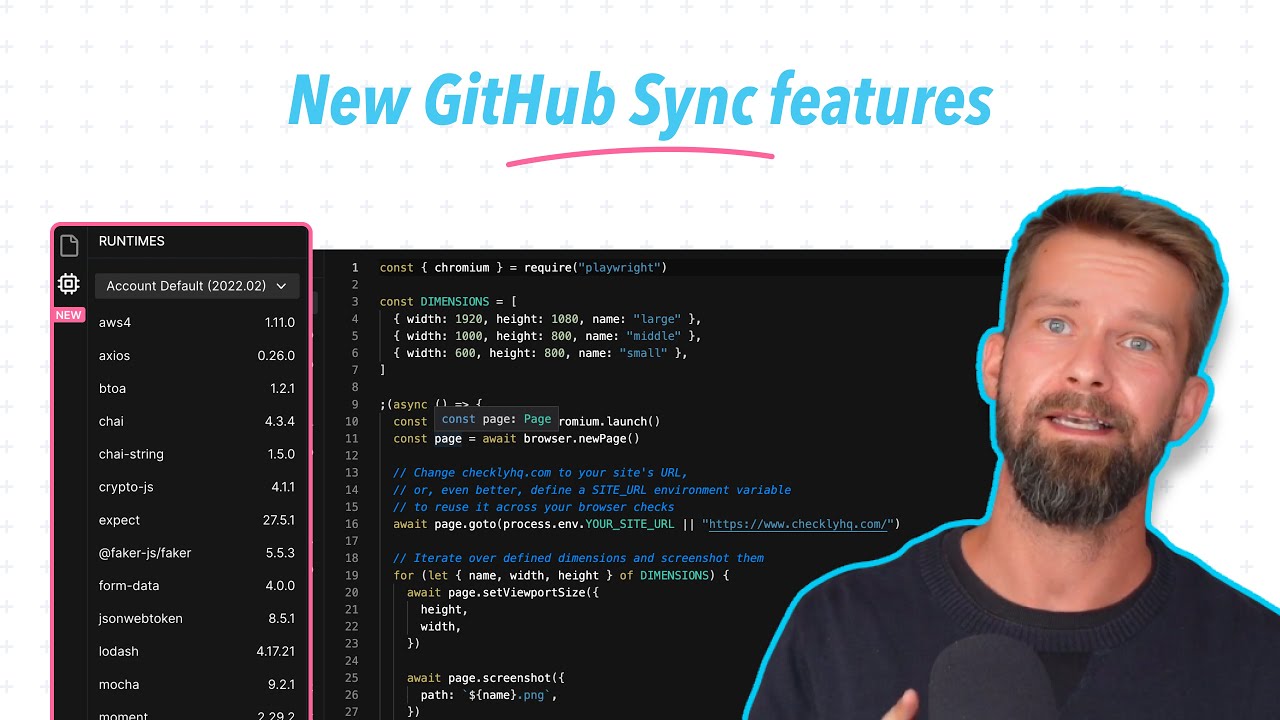 GitHub Sync's recent additions - YouTube