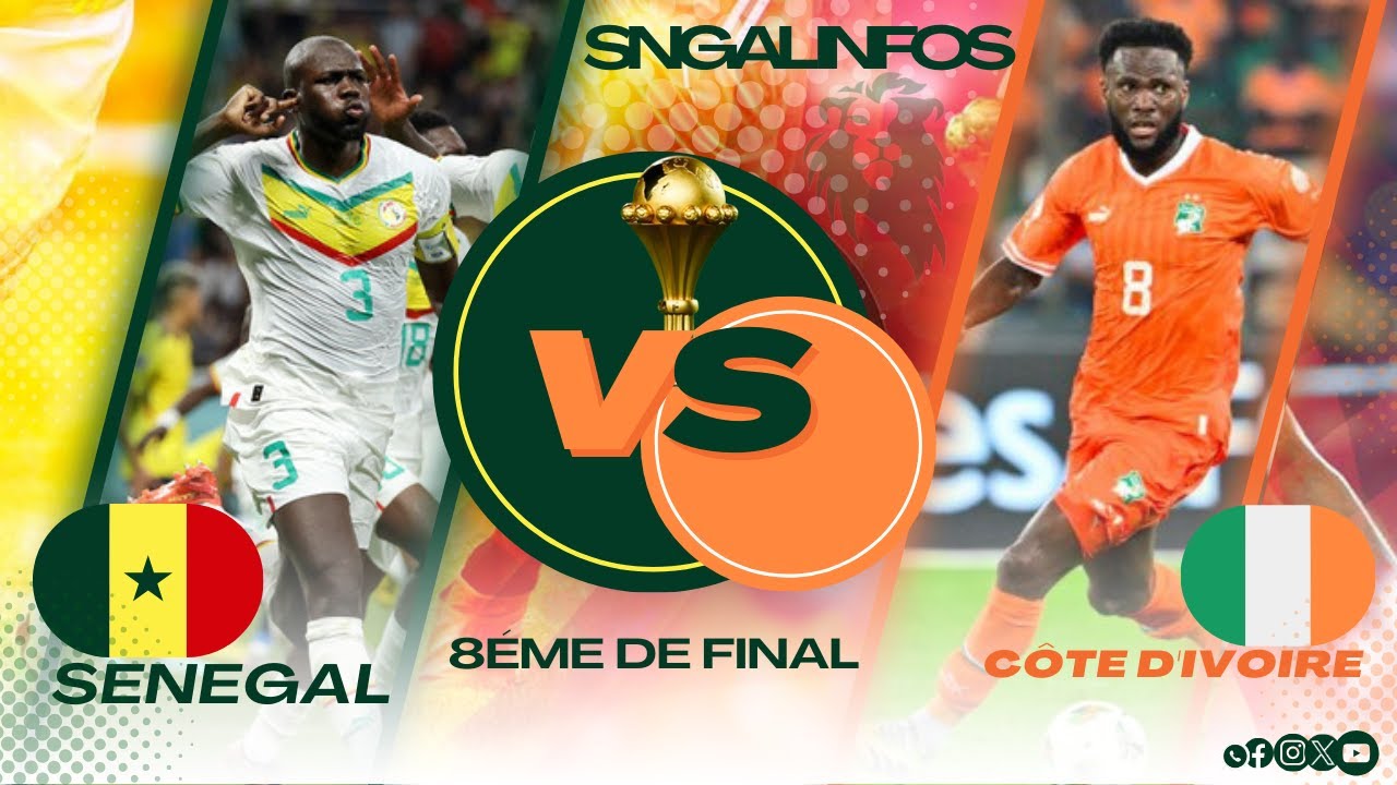 EN DIRECT MATCH SENEGAL VS COTE D'IVOIRE - YouTube