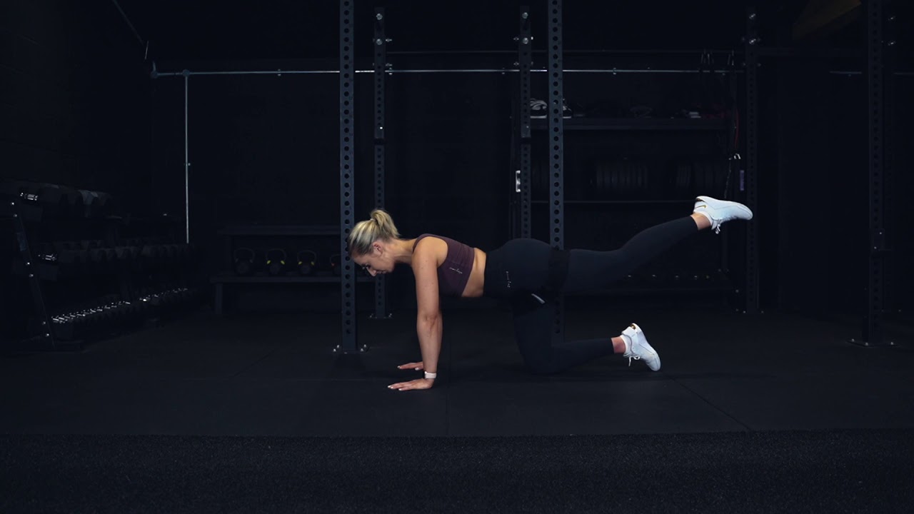 BAND | Straight Leg Heel Raise - YouTube