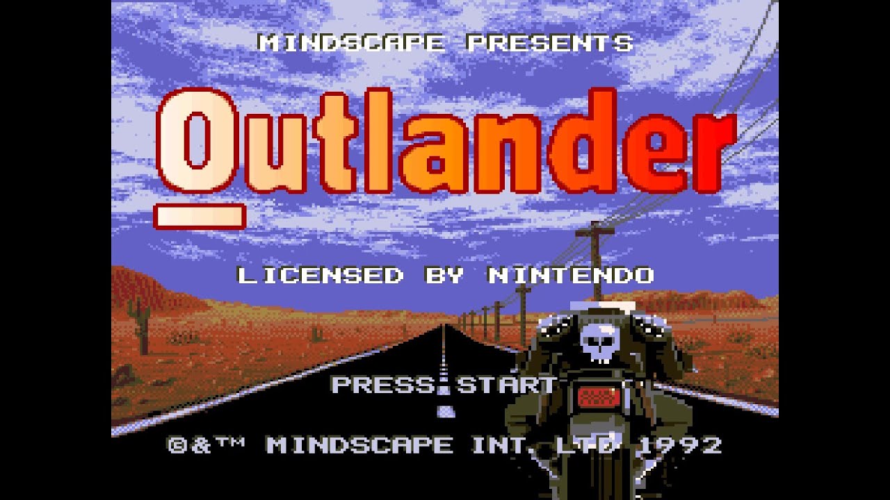 Outlander (1993) | SNES | High Score Hunter @ lvlupscore.com - YouTube