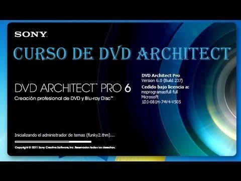 Curso de DVD Architect Pro Cap 3 (Manejo de botones y menús ) - YouTube