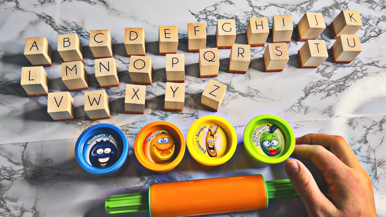 Play Doh Alphabet | ABC for children. - YouTube