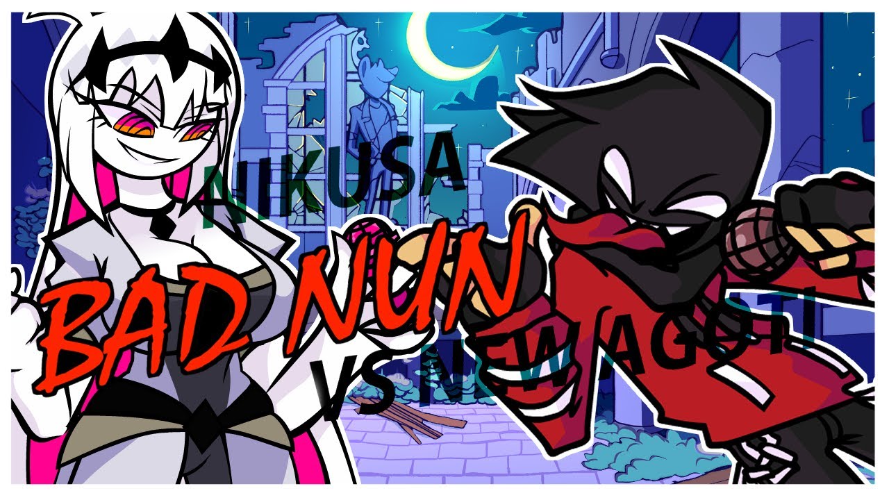 BAD NUN - NIKUSA VS NEW AGOTI /// FRIDAY NIGHT FUNKIN´ (FNF MOD) COVER ...