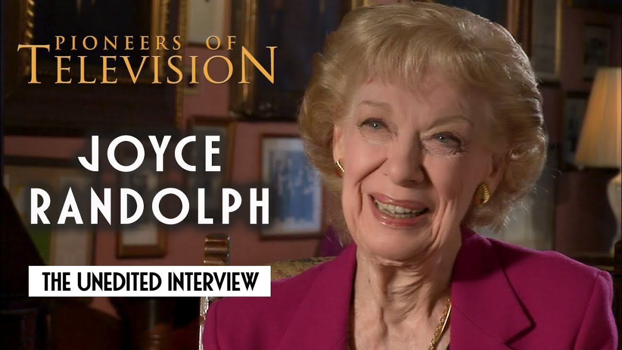 Joyce Randolph | The complete Pioneers of Television Interview - YouTube
