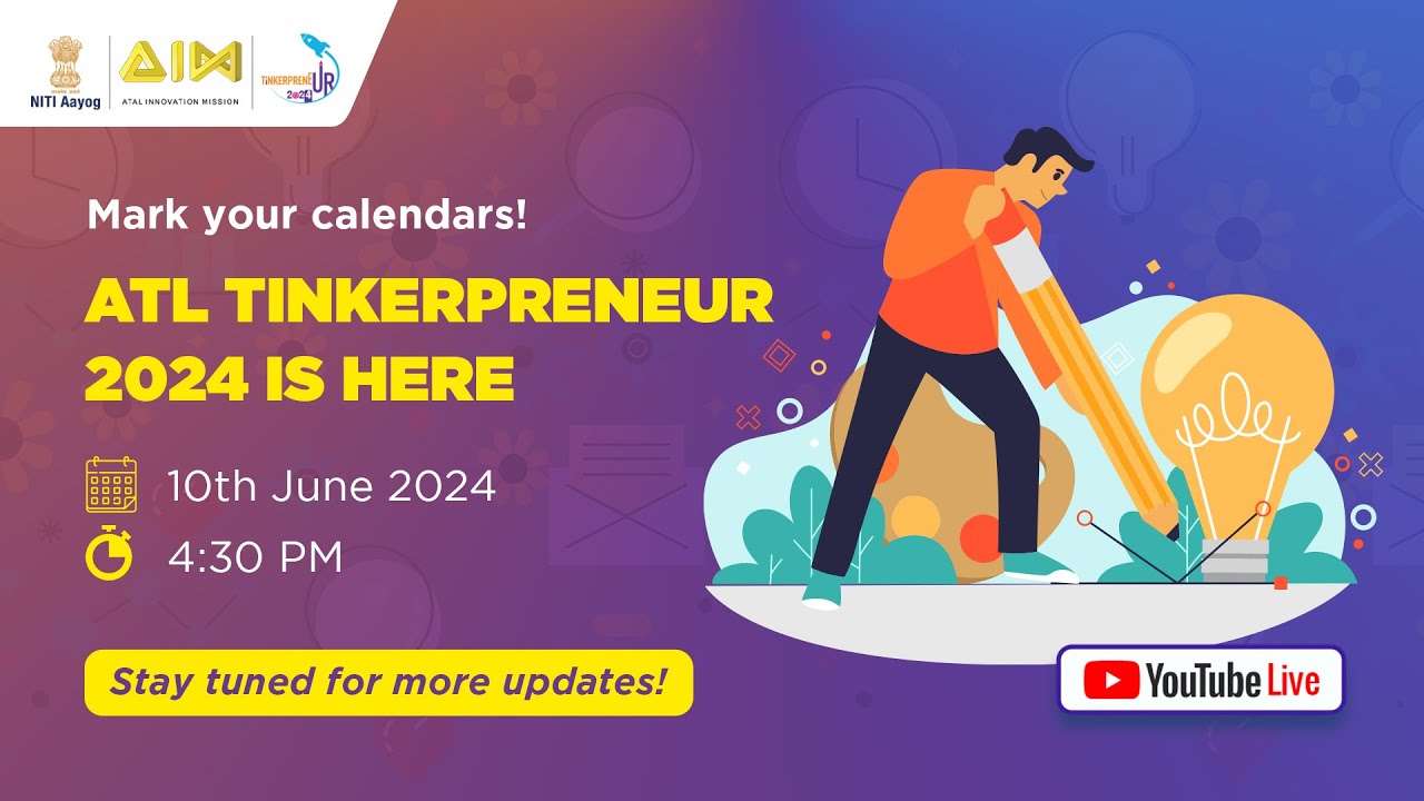 ATL Tinkerpreneur 2024 Launch - YouTube