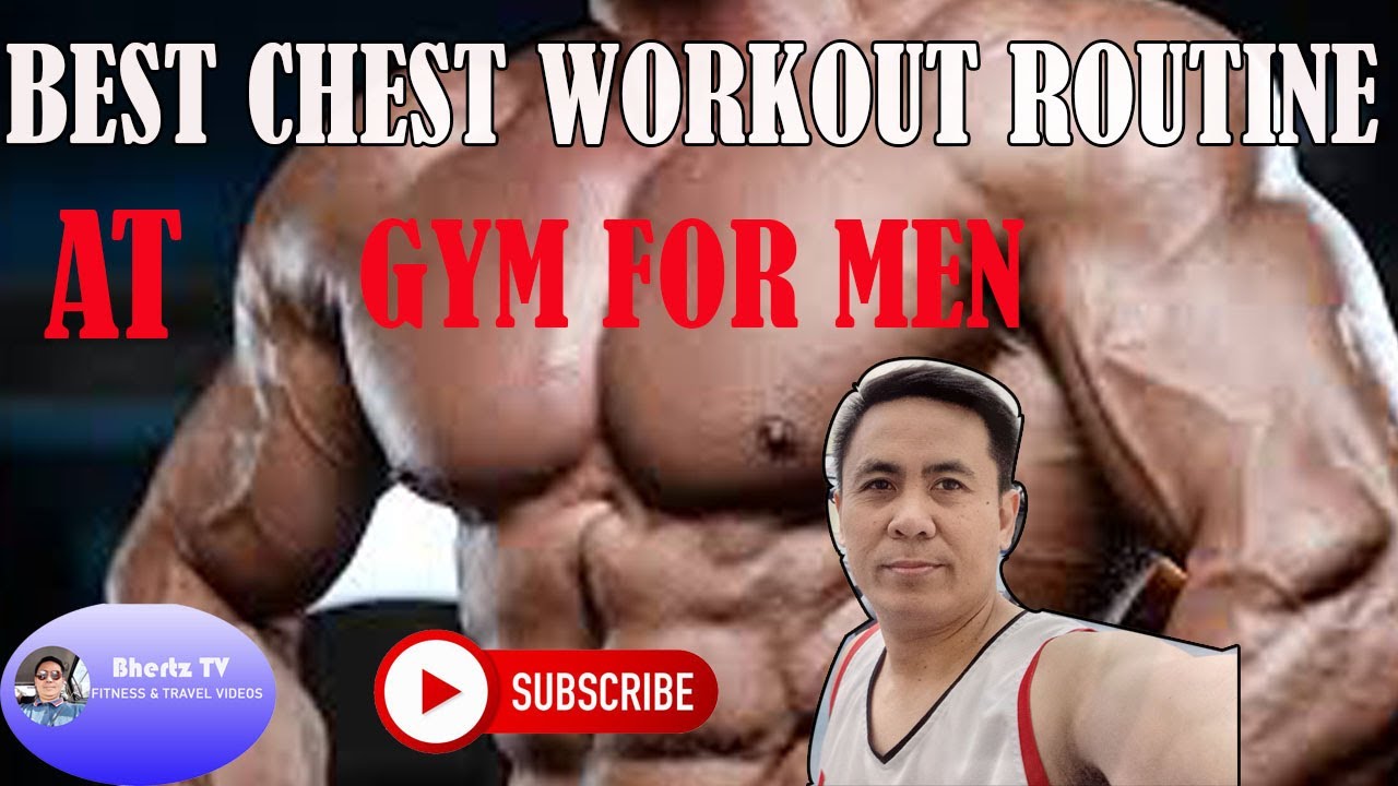 BEST CHEST WORKOUT ROUTINE AT GYM FOR MEN |BODYBUILDERS - YouTube
