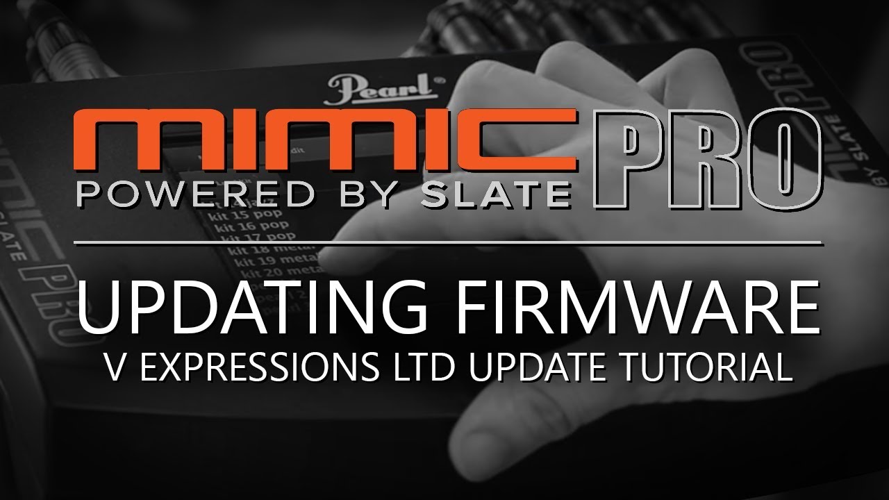 Updating Pearl Mimic Pro Firmware | V Expressions Ltd - YouTube