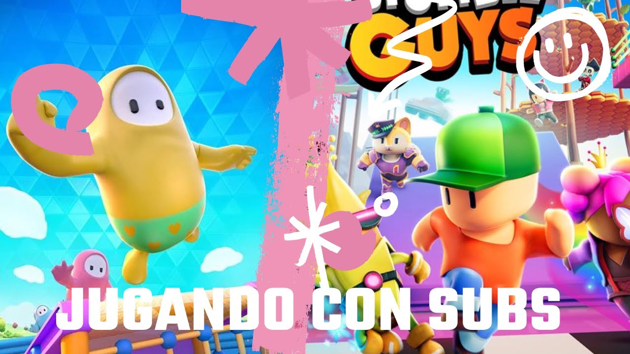 [🔴] fall guys VS stumble guys - YouTube