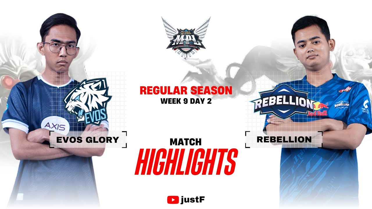 EVOS vs RBL TEAM FIGHTS | MPL ID S13 WEEK 9 EVOS GLORY vs REBELLION ...