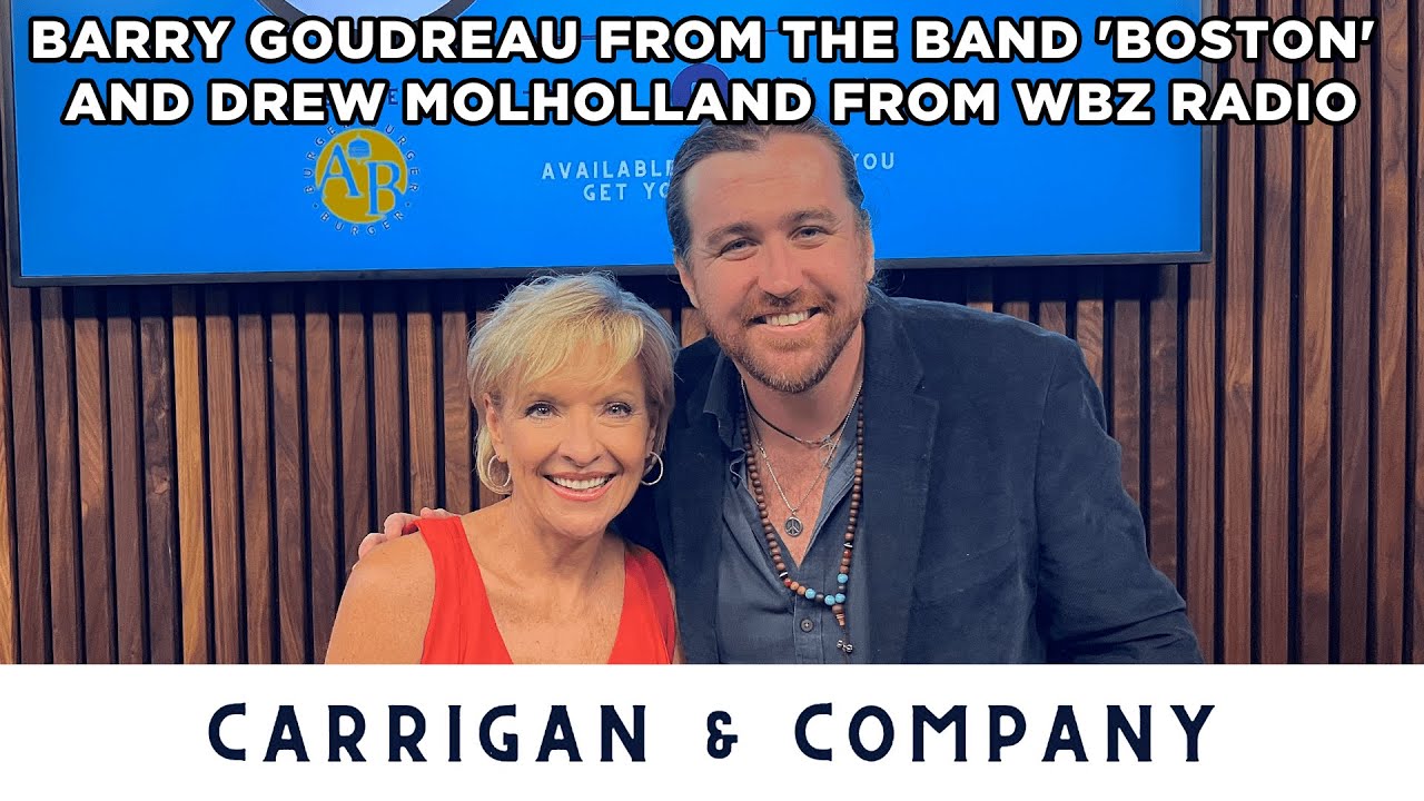 Barry Goudreau From The Band 'Boston' and Drew Molholland From WBZ ...