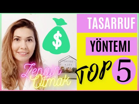 BIRIKIM NASIL YAPILIR💰TOP 5 KOLAY YÖNTEM! Başarılı ve zengin olmanın yolları! PARA TASARRUFU YAPMAK