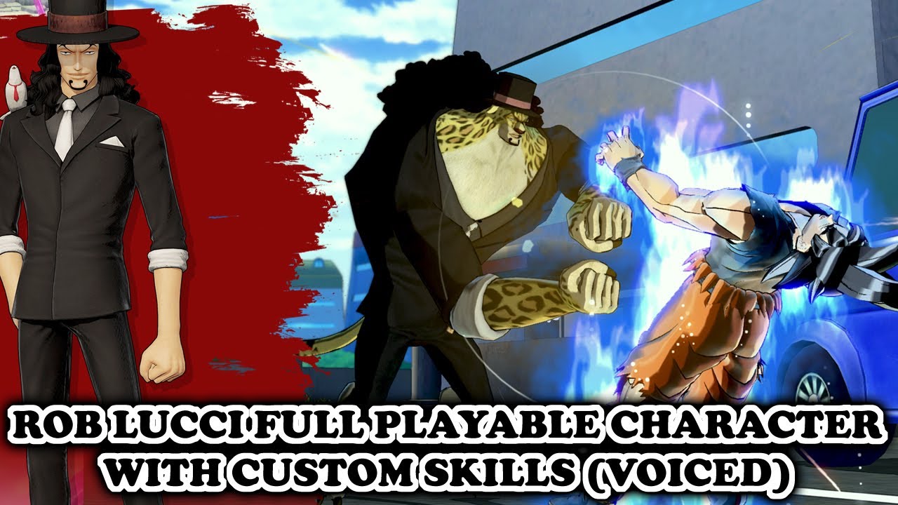 CP9 Rob Lucci FULL Custom Skills Voiced! ONE SHOT ROKUOGAN! One Piece ...