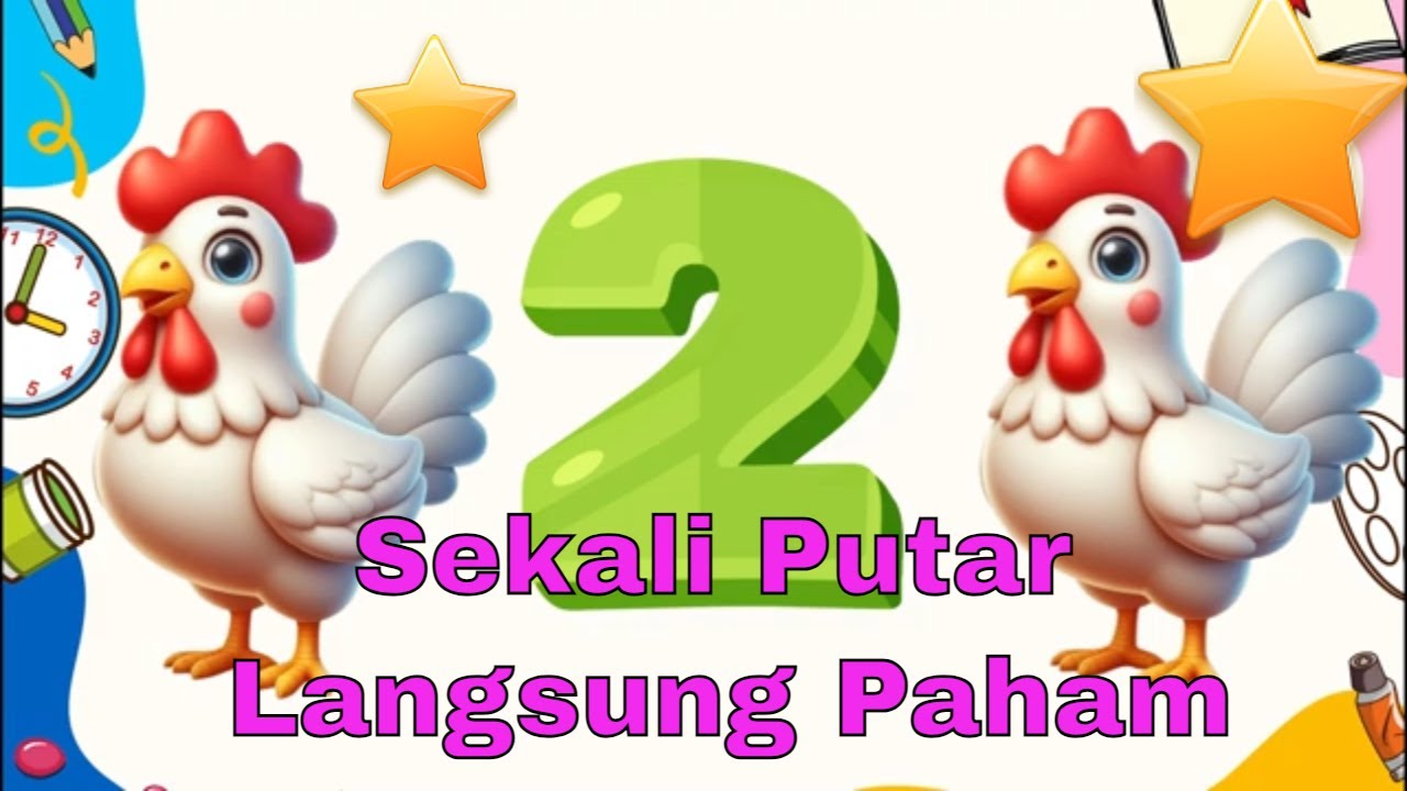 Belajar Mengenal Angka Sambil Berhitung, Anak Langsung Pinter - YouTube