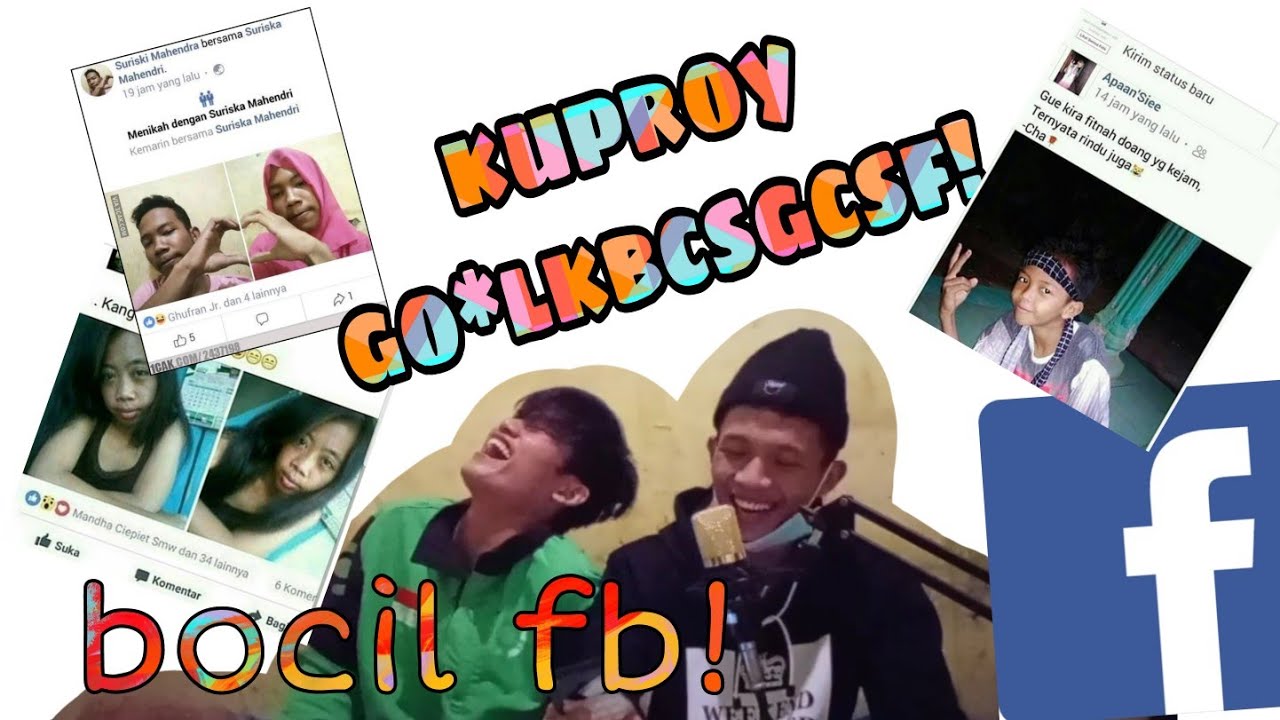 REACT STATUS FACEBOOK BOLAY | bocil alay! | reaction part 2 - YouTube