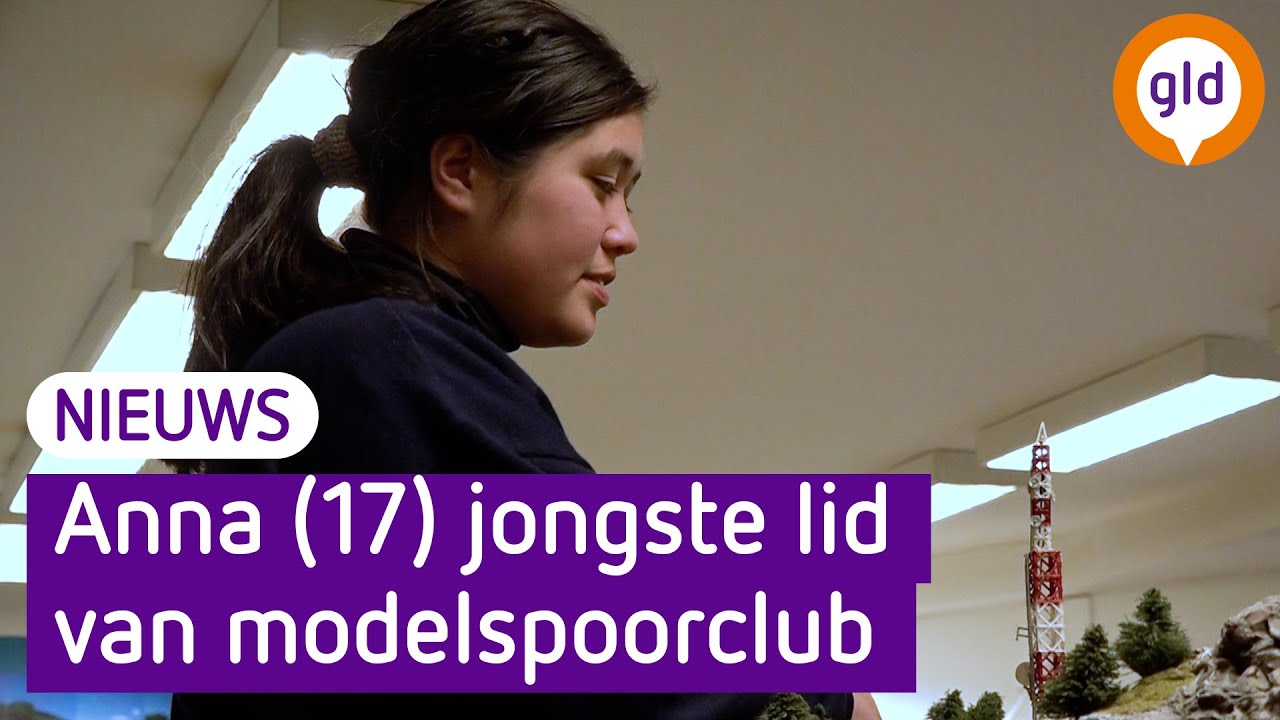 Anna (17) is het enige vrouwelijke lid van een modelspoorclub - YouTube