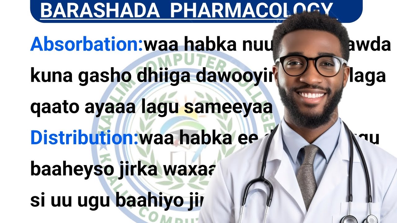 CASHARKA 2AAD BARASHADA DAAWADA | KAALIM HEALTH COLLEGE - YouTube
