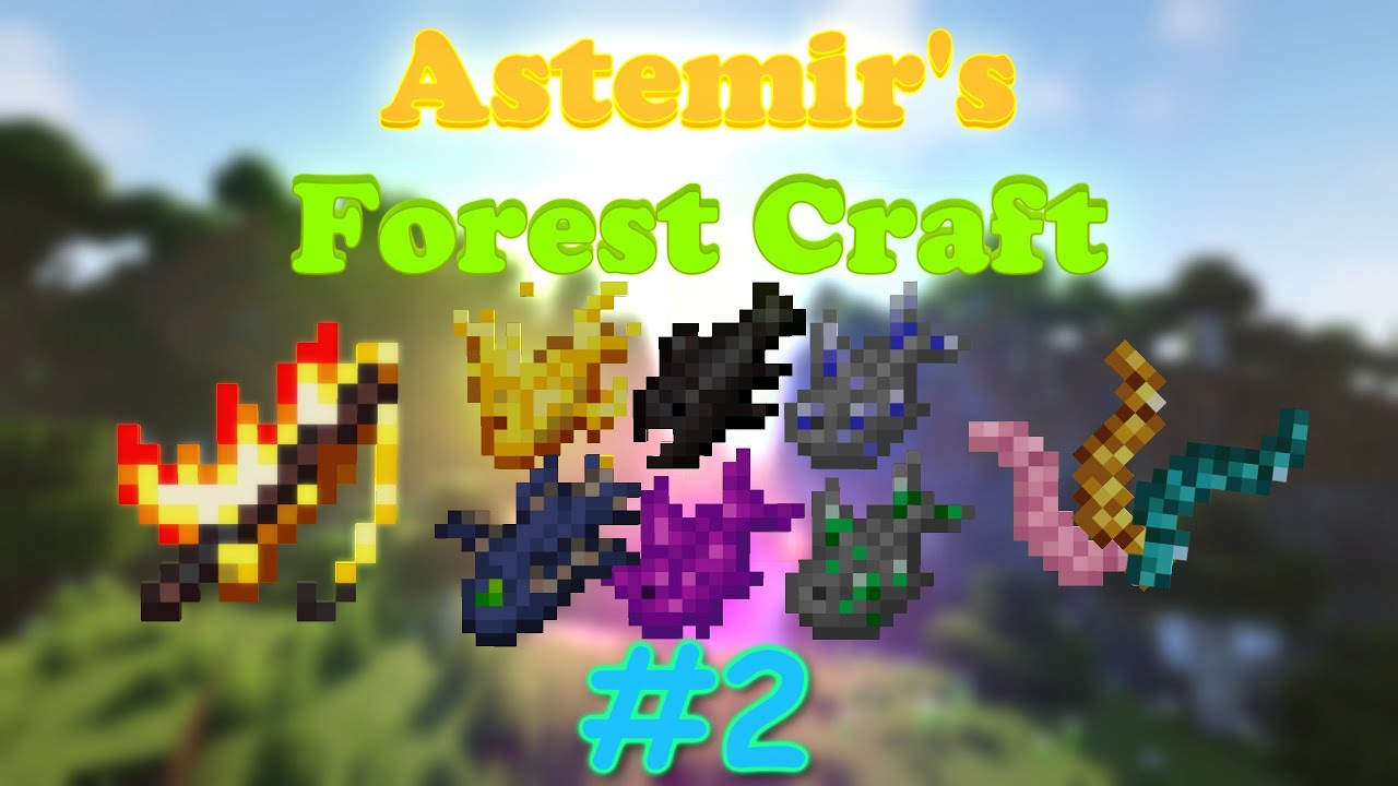 Astemir's Forest Craft 1.16.5 #2 | Обзор Мода | Новая Система Рыбалки - YouTube