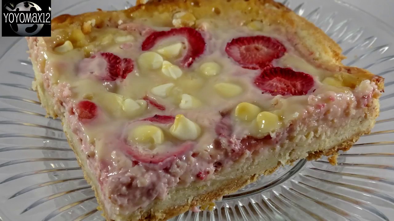 Strawberry and Cream Magic Bars - with yoyomax12 - YouTube
