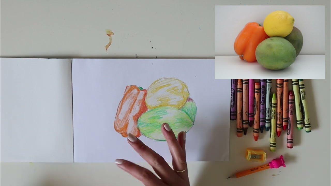 How to draw a still life - for kids - YouTube