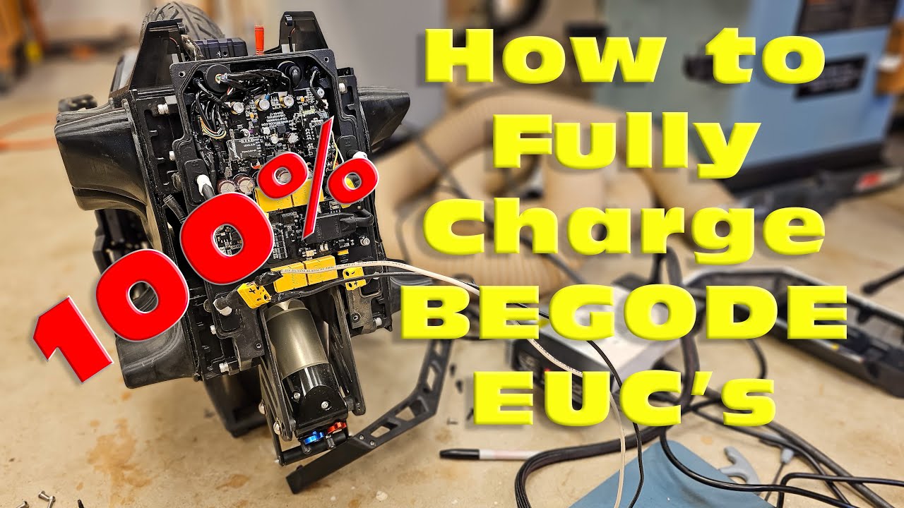How To Fully Charge Your Begode EUC - YouTube