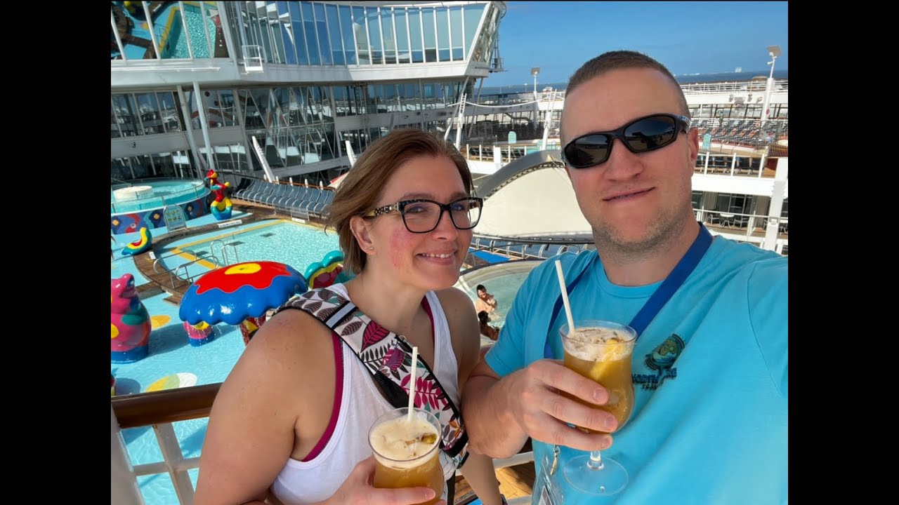 Royal Caribbean Allure of the Seas 2023 Embarkation day, Blades show ...