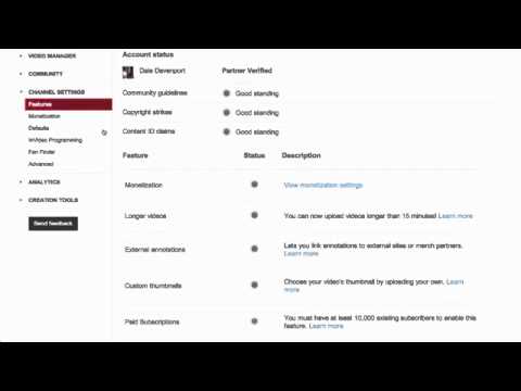 How to Series: Check your YouTube account status - YouTube