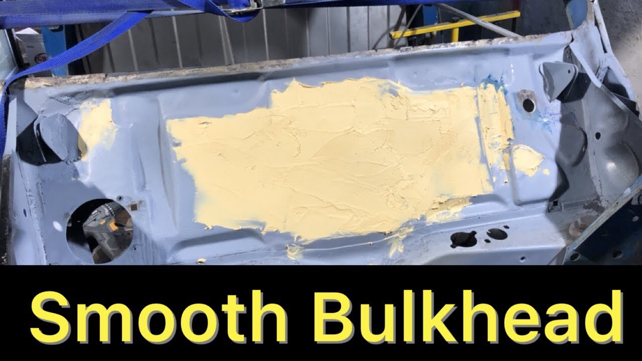Classic Mini Pickup Restoration Ep58 - Bulkhead Smoothing - YouTube
