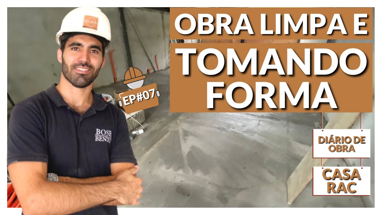 DIÁRIO DE OBRA - CASA RAC - EP#07 | Bose Bento - YouTube