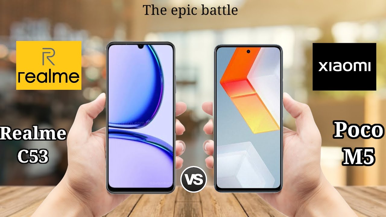 Realme C53 vs poco M5 the epic battle - YouTube