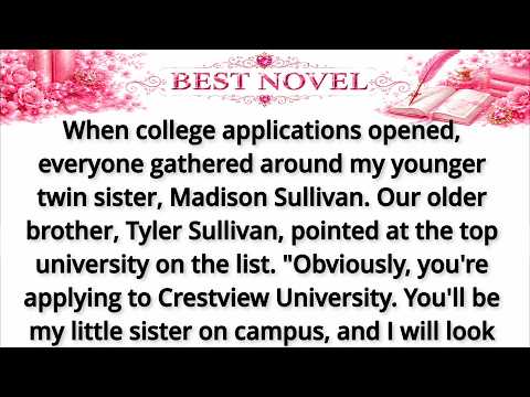 When college applications opened, everyone gathered around my younger twin sister, Madison Sullivan.