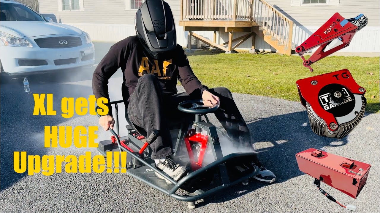 1000W 48V XL Taxi Garage Upgrade Kit RIPS!!! - YouTube