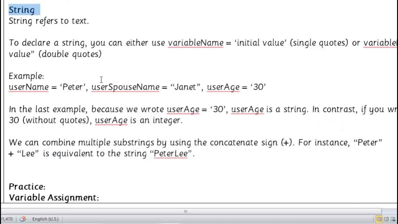 year 8 python phase 5 Data type 1 - YouTube