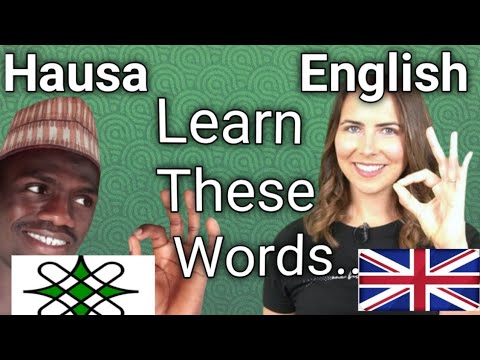 Koyon Turanci | 10 English Words Translations in Hausa. - YouTube