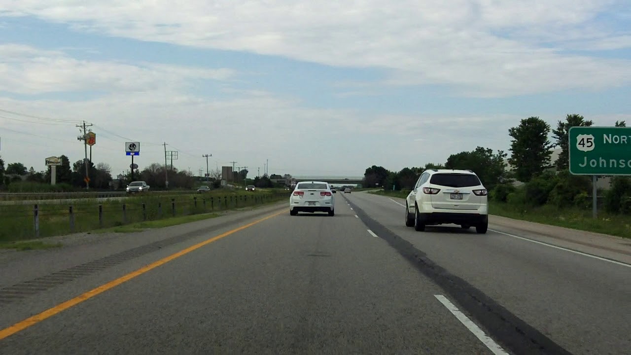 Interstate 41 (Exits 106 to 95) southbound - YouTube