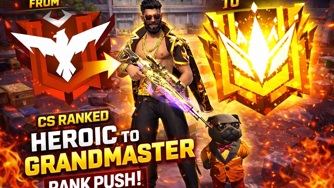 Heroic Grandmaster 😈 | CS Ranked Rank Push - YouTube