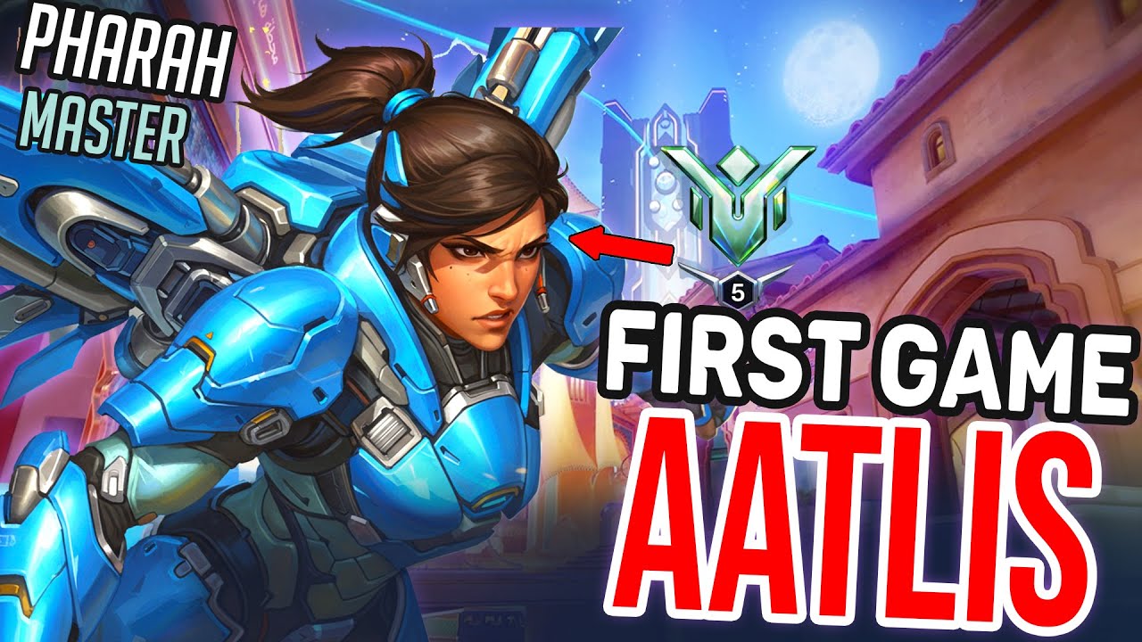 Overwatch 2 Pharah main impression of new map Aatlis - YouTube